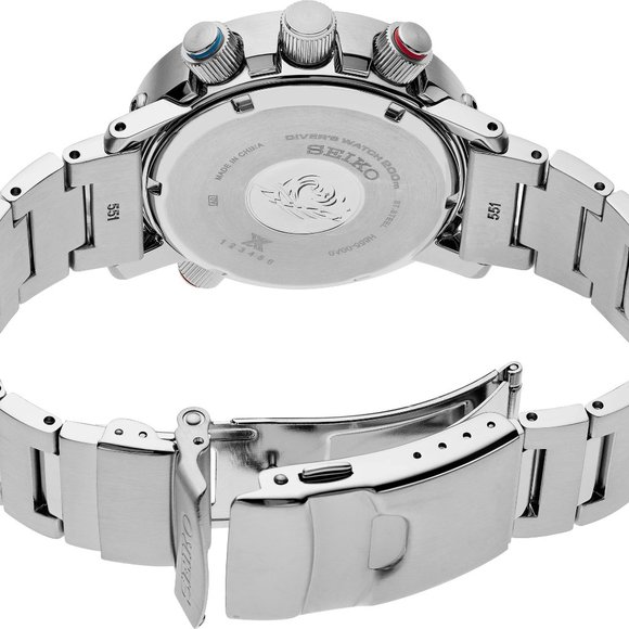 Seiko | Accessories | New Seiko Snj33 Prospex Solar Analogdigital Diver ...